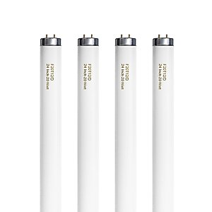 Konideke T12 Fluorescent Tube Light Bulb 20 Watt Daylight, F20T12/D Replacement for 79042 F20T12/SUN/ECO F20T12/D/ECO 273284 F20T12/D/ALTO 1100 Lumen G13 Base 24 24 Inch 4 Count