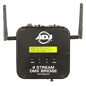 ADJ Products 4 Stream DMX Bridge WiFLY Wireless DMX Bridge for Wireless DMX Control 4ST100