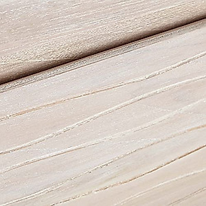 Signature Hardware 953275-48-RUMB-8 Becker 48" Free Standing Single Vanity Set with Teak Cabinet, Vanity Top, and Rectangular Undermount Vitreous China Sink - 8" Faucet Holes