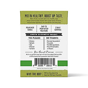 The Honest Kitchen Superfood POUR OVERS Wet Toppers for Dogs (Pack of 12), 5.5 oz - Chicken Stew