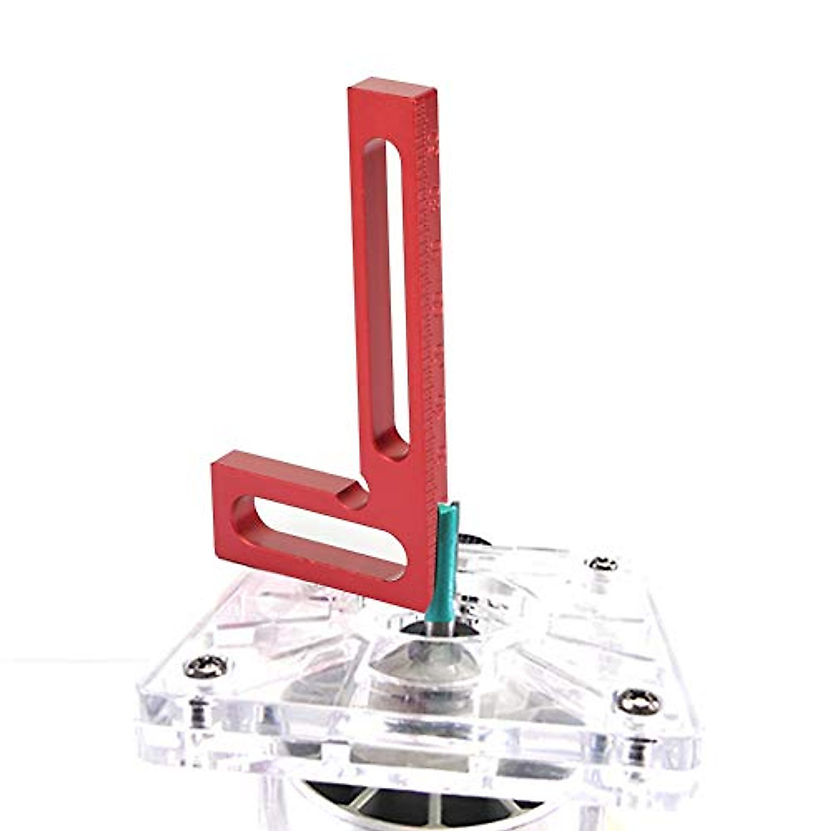 Rectangular 90 Degree Professional Positioning Ruler Woodworking Clamping Square Ruler Measurement Square Layout Template Tool