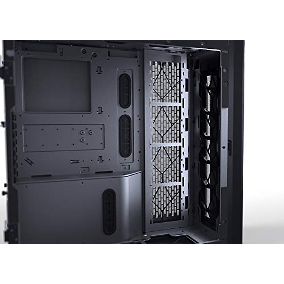 Phanteks Enthoo 719 (PH-ES719LTG_DAG01) High Performance Full Tower Case – Tempered Glass, Aluminum Panels, dual System/PSU Support, MASSIVE Storage, Fan Hub, Digital-RGB Lighting, Anthracite Grey