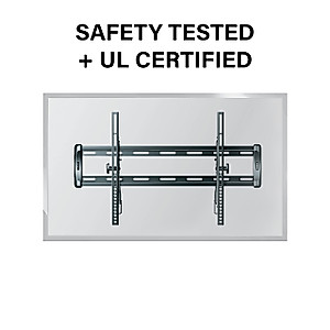 Made for Amazon Universal Tilting TV Wall Mount for 50-86" TVs and Compatible with Amazon Fire TVs