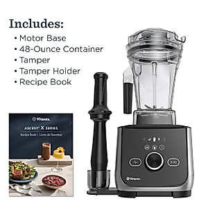 Vitamix Ascent X4 Blender, Professional-Grade, 5 Preset Blending Programs, 48-ounce Container, Self-Cleaning, Brushed Stainless