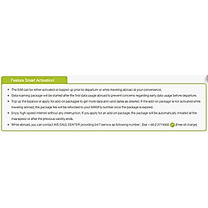 AIS Sim2Fly 6 GB 10 Days Singapore,South Korea,Malaysia,India,Burma,Cambodia,Philippines,Laos,Taiwan,HK,Macau,Japan,China