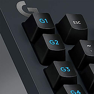 Logitech G613 LIGHTSPEED Wireless Mechanical Gaming Keyboard, Multihost 2.4 GHz + Blutooth Connectivity - Black
