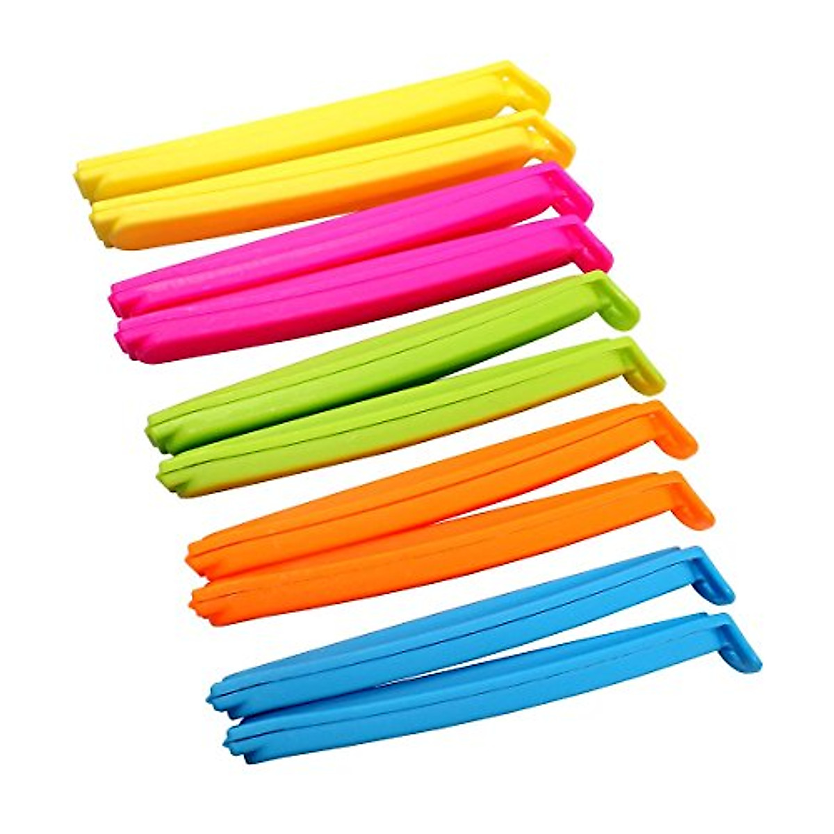 Dianoo 20PCS Food Sealing Clips for Kitchen, Seal Sealing Bag Clips, 11.5CM (Random Colors)