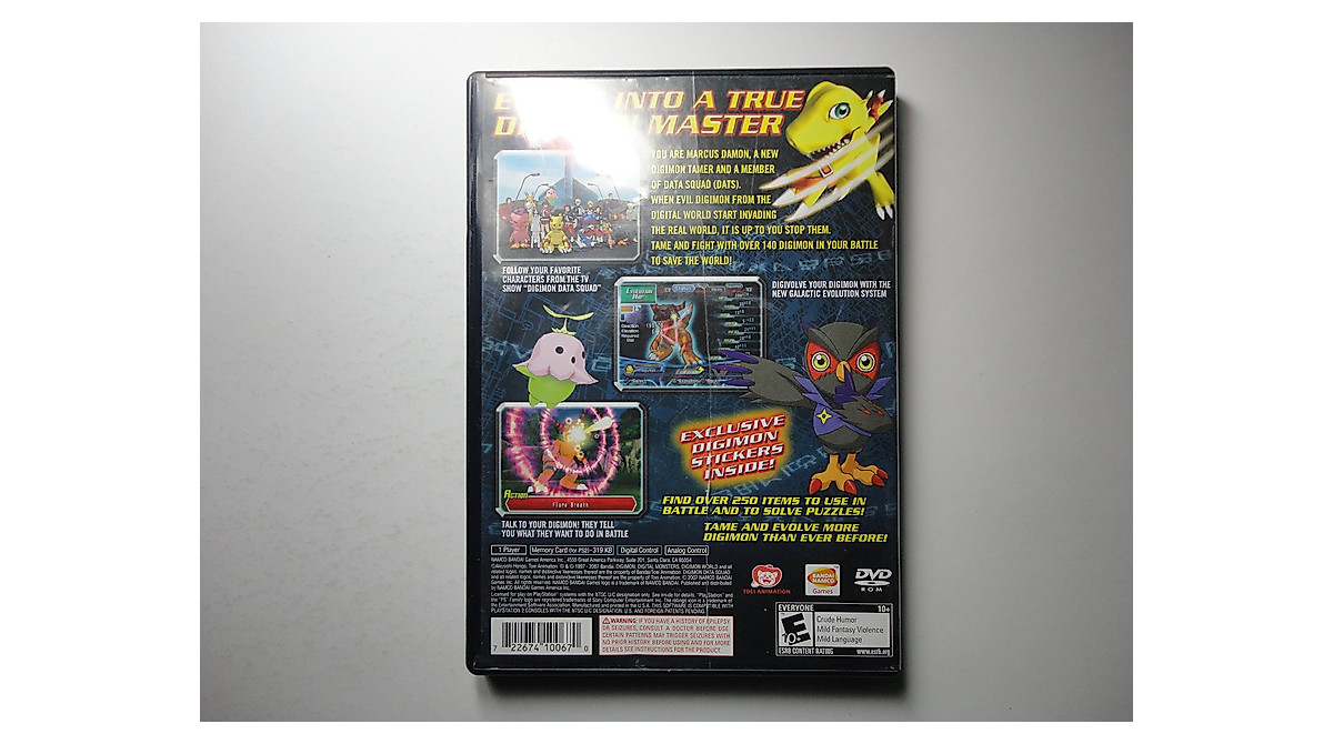 Digimon World Data Squad PS2 - Explore over 140 Digimon & Save the World