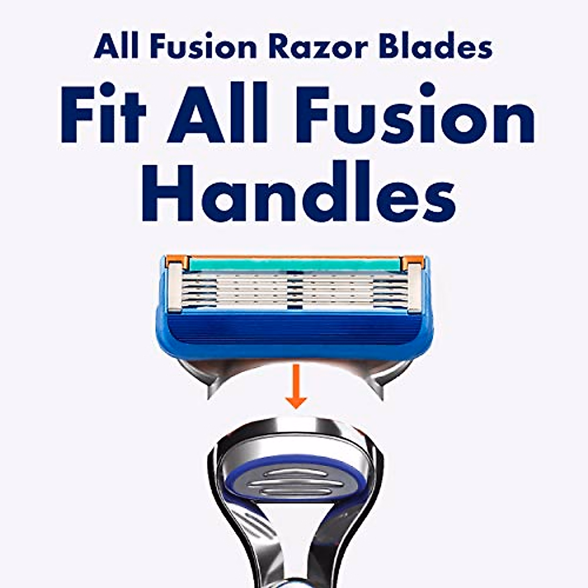 Gillette Fusion Manual Men's Razor Blade Refills - 10 Count