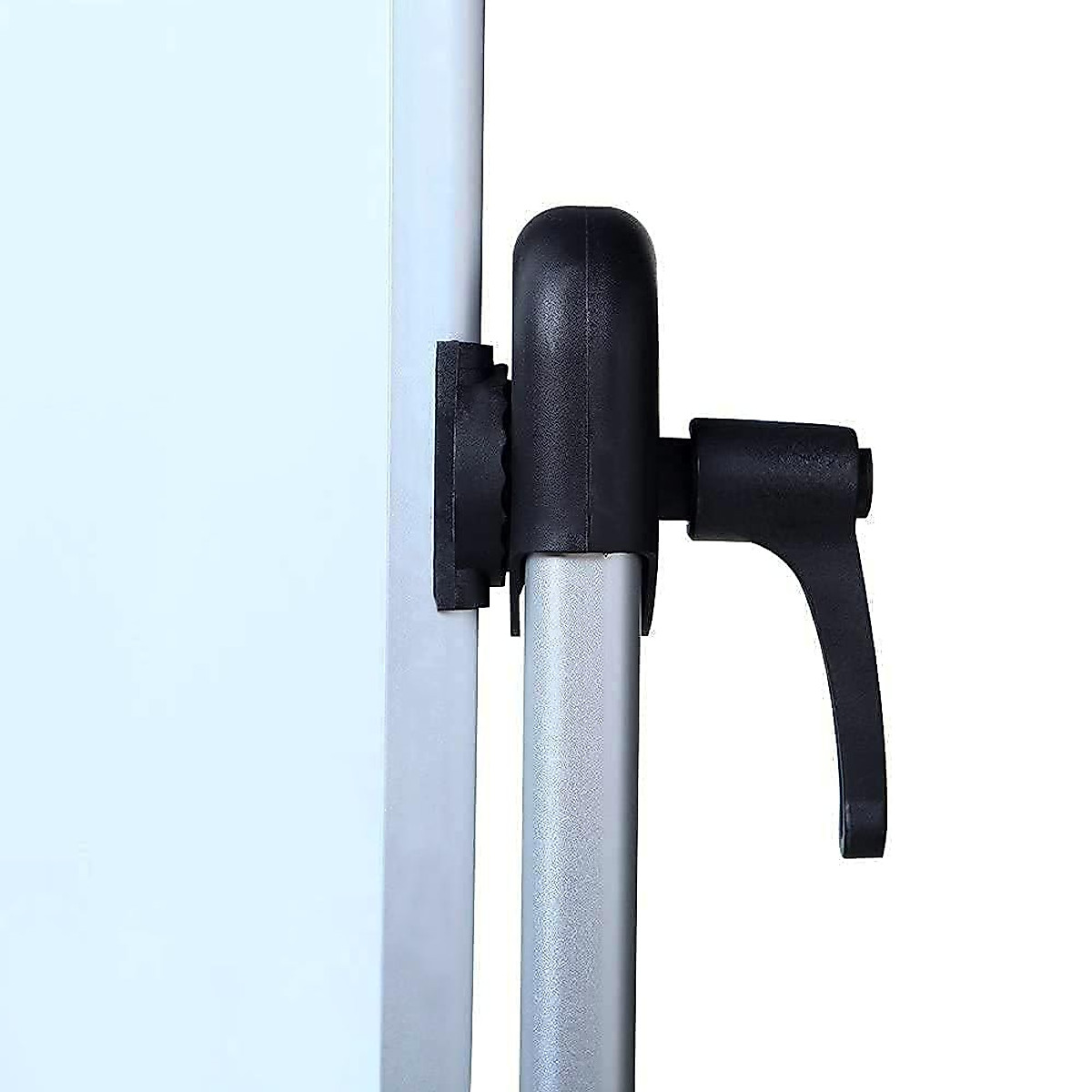 VIZ-PRO Double-Sided Magnetic Mobile Whiteboard, 48 x 36 Inches, Aluminium Frame and Stand