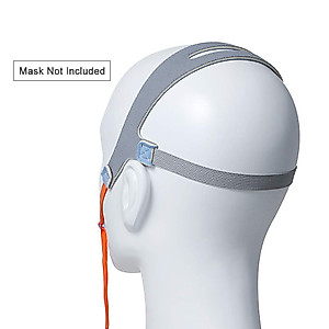 No-Slip Secure Mask Strap, Mask Holder for Cool Mist Inhaler Compressor System, Comfortable Adjustable Head Straps for Children and Adults