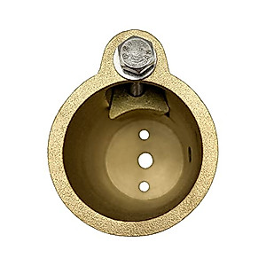 Poolzilla Hand Rail Anchors with Added Escutcheons, 2 Pack, Ladder Anchor and Escutcheon Trim Kit