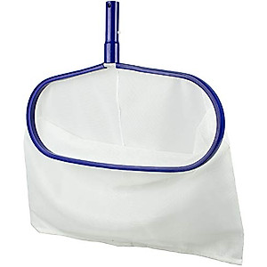 Poolmaster 21195 Aluminum Swimming Pool & Spa Leaf Rake, Medium, White