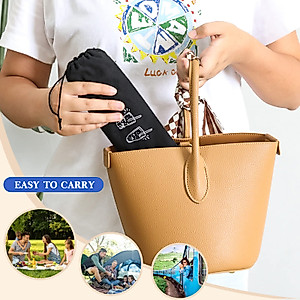 12-Pcs Reusable Metal Straws with Silicone Tips, Stainless Steel Drinking Straws with 3 Cleaning Brushes & 1 Portable Bag- Perfect for 30 oz and 20 oz Tumblers