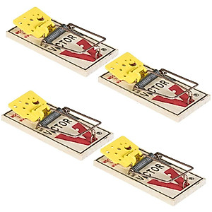 Victor M032 Easy Set Mouse Traps 4 Count