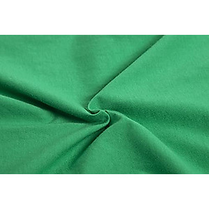 Mud Kingdom Toddler Boys T-Shirt Short Sleeve Summer Holiday Plain Green 4T Soft