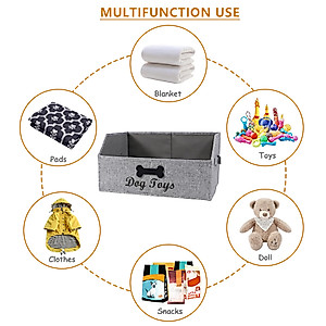 Xbopetda Trapezoid Storage Bins for Closet, Fabric Organizer Bin and Clothes Storage Bins,Shelf Organizer Bins, Linen Closet Organizers and Storage, Open front Basket