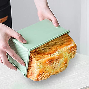 Non-Stick Bread Loaf Pans With Lid Metal Toast Molds Kitchen Bakeware Baking Pan For Bread Loaf Pate Toast Cake Toast Box Mold