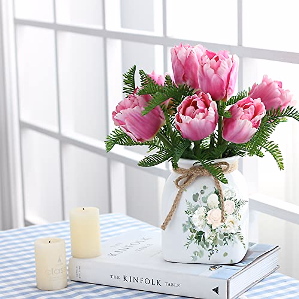 Rub on Transfers for Furniture and Crafts, 3 Design Sheets 11.8" x 5.9" Furniture Decals Transfers, Eucalyptus Decals Rub on Transfers for Furniture (Eucalyptus Style)