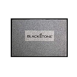 Blackstone Griddle Accessories Grill Splatter Mat (43.5" x 30.5"), 5036, Under The Grill Mat for Patio & Deck Protection – Outdoor BBQ Grilling Barbecue Pad for Gas Grill, Garage, Black.