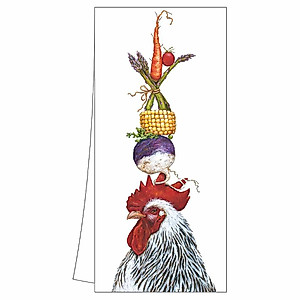 Paperproducts Design The Crucial Pea Kitchen Towel, Vicki Sawyer