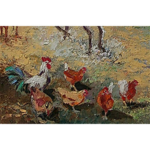 SOLD The Old Place, Rural Countryside America Barn By Internationally Renown Artist Yary Dluhos