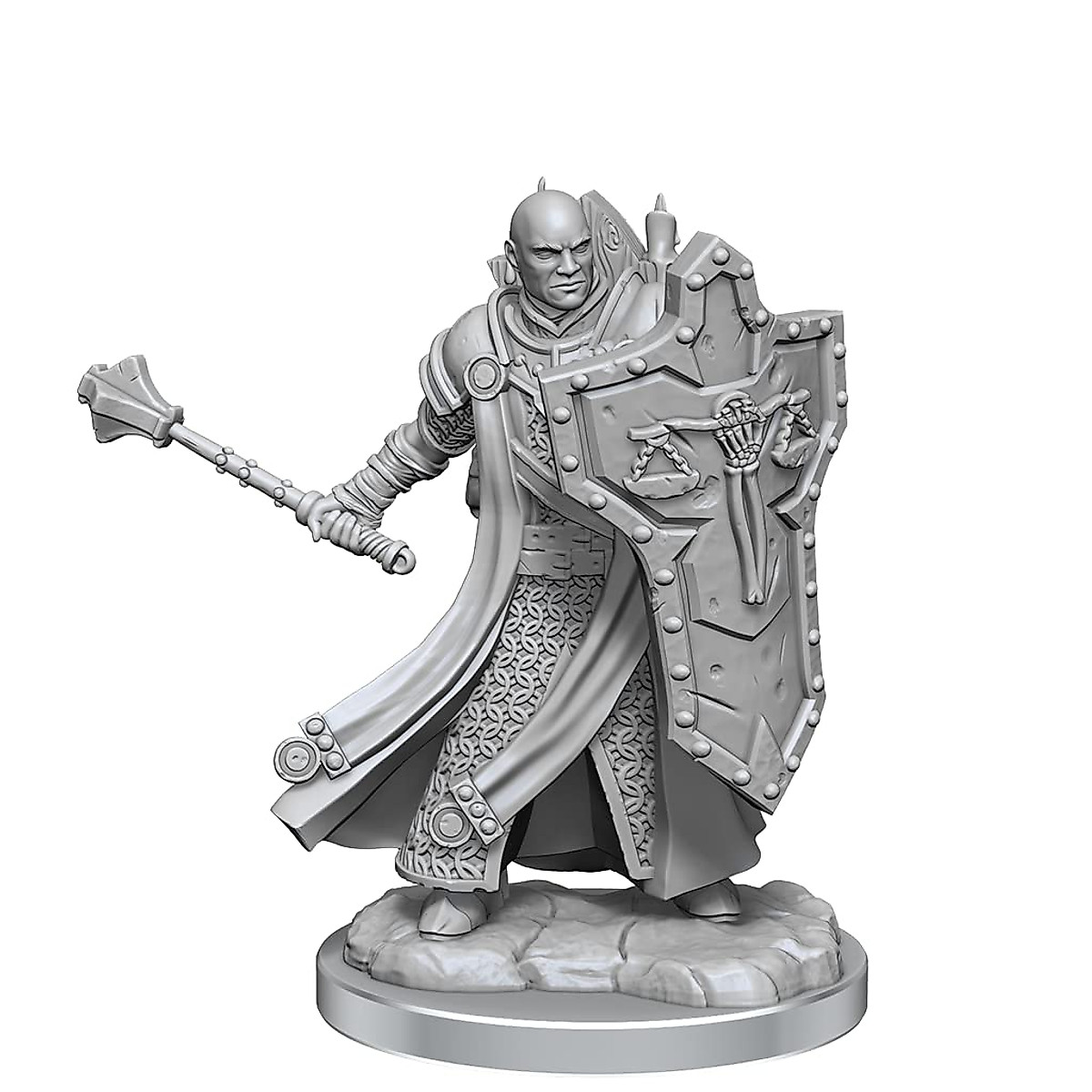 D&D Frameworks: Human Cleric Male - Unpainted and Unassembled
