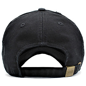 KBSV-PRIDE3 BLK Vintage Pride Rainbow Heart Distressed Daddy Dad Baseball Cap Dad Hat Adjustable (One Size, Black Pride Rainbow Vintage)