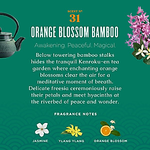 Caldrea Dish Soap, Dishwashing Liquid Made with Soap Bark, Aloe Vera, Orange Peel and Ylang Ylang Flower Essential Oils, Orange Blossom Bamboo Scent, 16 oz