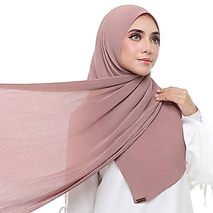 Al-Mansee Modesty Chiffon Hijabs (Chiffon #23 Amethyst Lilac)