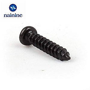 Mercury_Group Fasteners, 500Pcs M2 M2.3 M2.6 M3 PA Micro Laptop Repair Screws Computer PC Pan Self-Tapping Electronic Small Wood Screws SS03