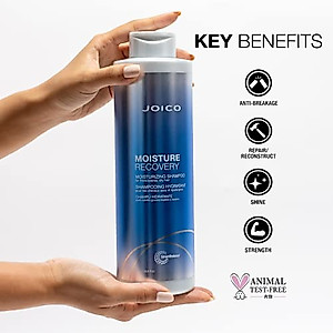 Moisture Recovery Moisturizing Shampoo | For Thick, Coarse, Dry Hair | Restore Moisture, Smoothness, Strength, & Elasticity | Reduce Breakage | With Jojoba Oil & Shea Butter | 33.8 Fl Oz