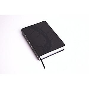 CSB Super Giant Print Reference Bible, Charcoal LeatherTouch, Indexed
