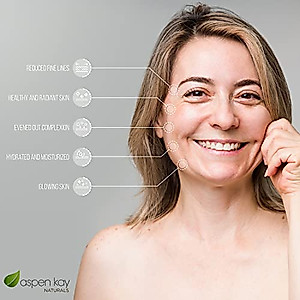 Glow - Turmeric & Rosehip Face Oil, Natural & Organic Face Moisturizer with Turmeric and Chamomile - Facial Serum - 2 oz