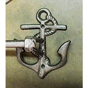 Nautical Anchor Bathroom Accessory Set by COI Cast Iron Decor