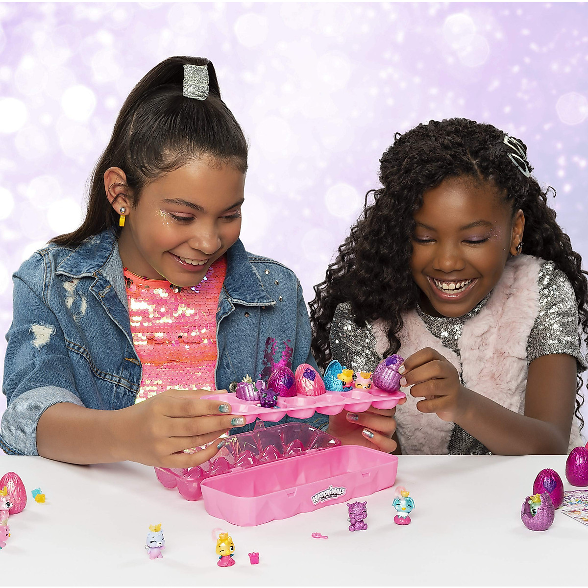 Hatchimals CollEGGtibles, Jewelry Box Royal Dozen 12-Pack Egg Carton with 2 Exclusive (Styles May Vary)