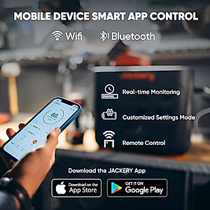 Jackery Portable Power Station Explorer 3000 Pro, Solar Generator with 3024Wh, 2x100W PD Ports, 2.4H Full Charge, Compatible with SolarSagas, for Home Backup, RV, Off-grid (Solar Panel Optional)