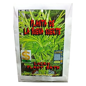 Original Botanica Good Luck Herb Bath Spiritual Cleansing Body Wash Ritual Negative Energy Protection Herb Purification Attract Good Luck Prosperity Attraction