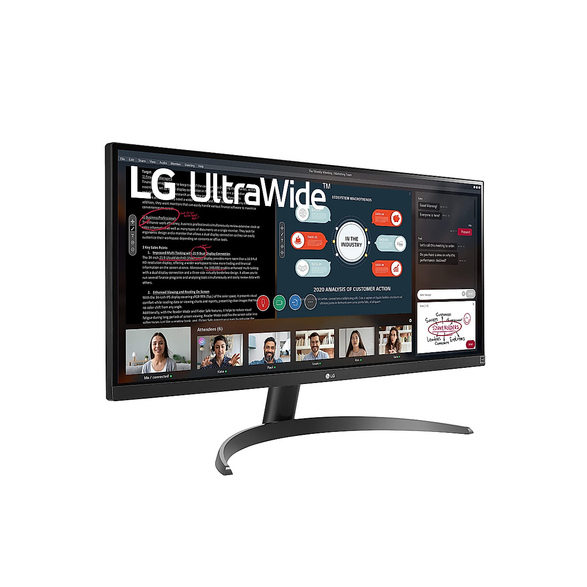 LG 29” UltraWide Full HD HDR Monitor with FreeSync