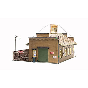 Woodland Scenics BR5845 O Scale Deuce's Bike Shop Kit
