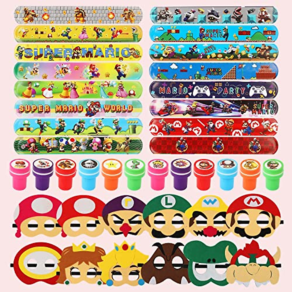 JRUNLE Cartoon Party Favors，36Pcs Birthday Party Supplies for Boys Girls, perfect for Goodie Bags, Carnival Prizes, Themed Box Toys for Classroom, Kids Party Suppilies Favors Gifts