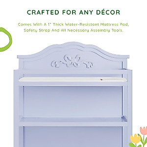 Sweetpea Baby 6044AU-BLUSH Baby Jasmine Changing Table, Blush