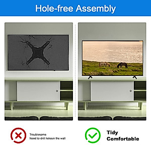 (Upgraded) Tv Stand Base Legs for TCL Smart Tv-TCL Roku TV for Samsung UN32J4000AF 32in 40in 43in 48in 49in 50in 55in 60in 32S305 32S301 32S303 32S4610R 32S3850 32S3850A 32S3850B 32S3850P 32FS4610R