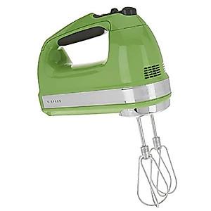 KitchenAid KHM920ga 9-Speed Most Powerful Digital Display Power Hand Mixer Green Apple (Renewed)