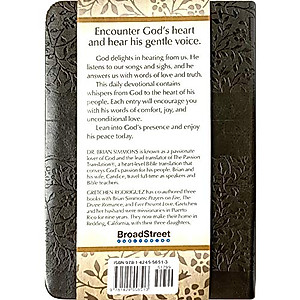 I Hear His Whisper: Encounter God's Heart for You, 365 Daily Devotions (The Passion Translation) (Imitation Leather) – Daily Messages of God's Love, ... More. (The Passion Translation Devotionals)