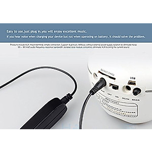 Kript HiFi Ground Loop Isolator for Audiophile Low Frequency Can Reach 20hz Music Without Distortion
