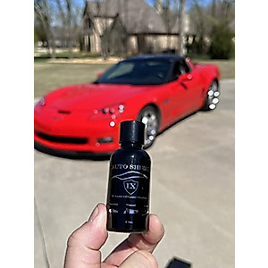 Auto Shield IX 30mL DIY Kit - Genuine Nano Ceramic Coating for Paint, Metal and Plastic, Hydrophobic and Scratch-Resistant Barrier with Long-Lasting Benefits