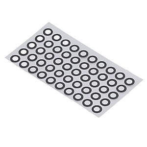 150Pcs 6.0mm 3D Scanning Marker, 3D Tracking Dot Reference Point Markers for 3D Scanning, Positioning Targets with Black, Reflective Glass Microbeads
