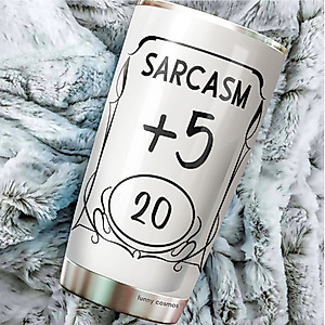 Kozmoz Inspire DnD Gifts - Great Gift For DnD Lovers Dragons - Dungeons Coffee Mugs Sarcasm - D And D Gift For Women, Men, Friends on Birthday, Christmas Gifts - Tumbler 20 oz Gift For D&D Lover