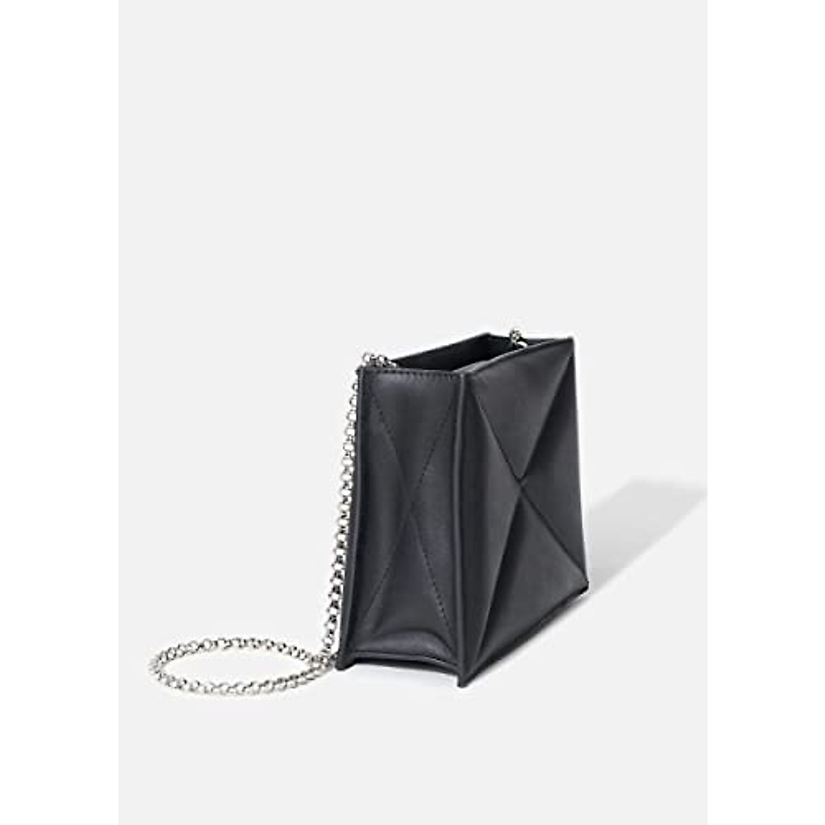 ro Vitre Mini Quilted Sling Bag in Black